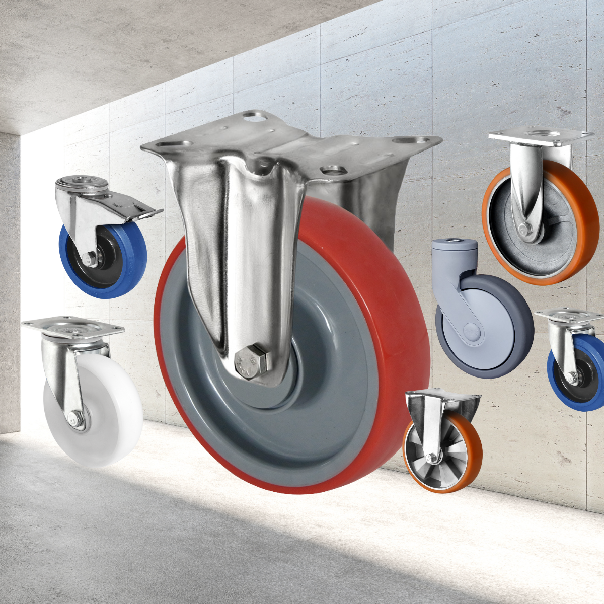 Choosing and Maintaining Castor Wheels for Workspaces