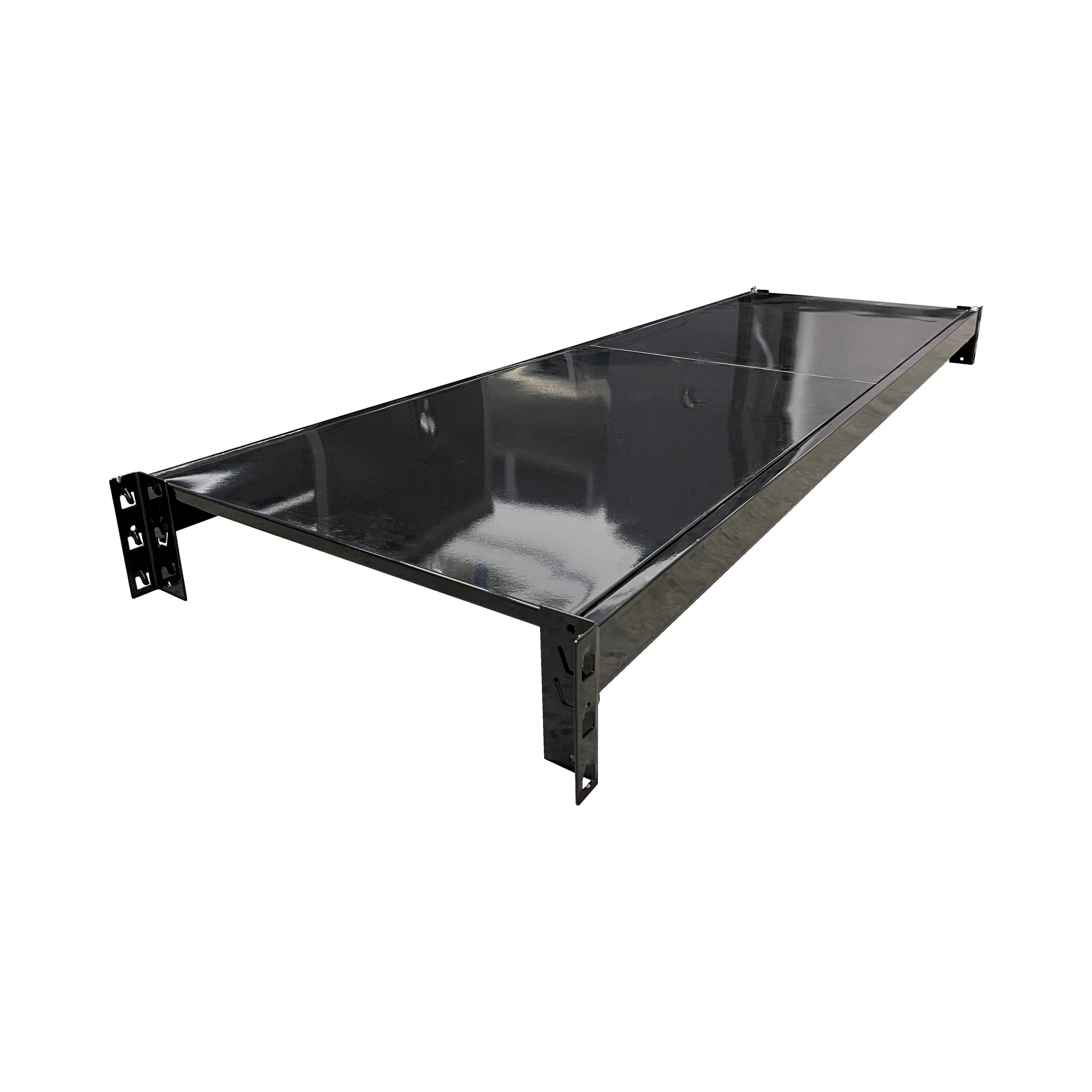 Black Longspan Steel Shelf Level | Black Shelving