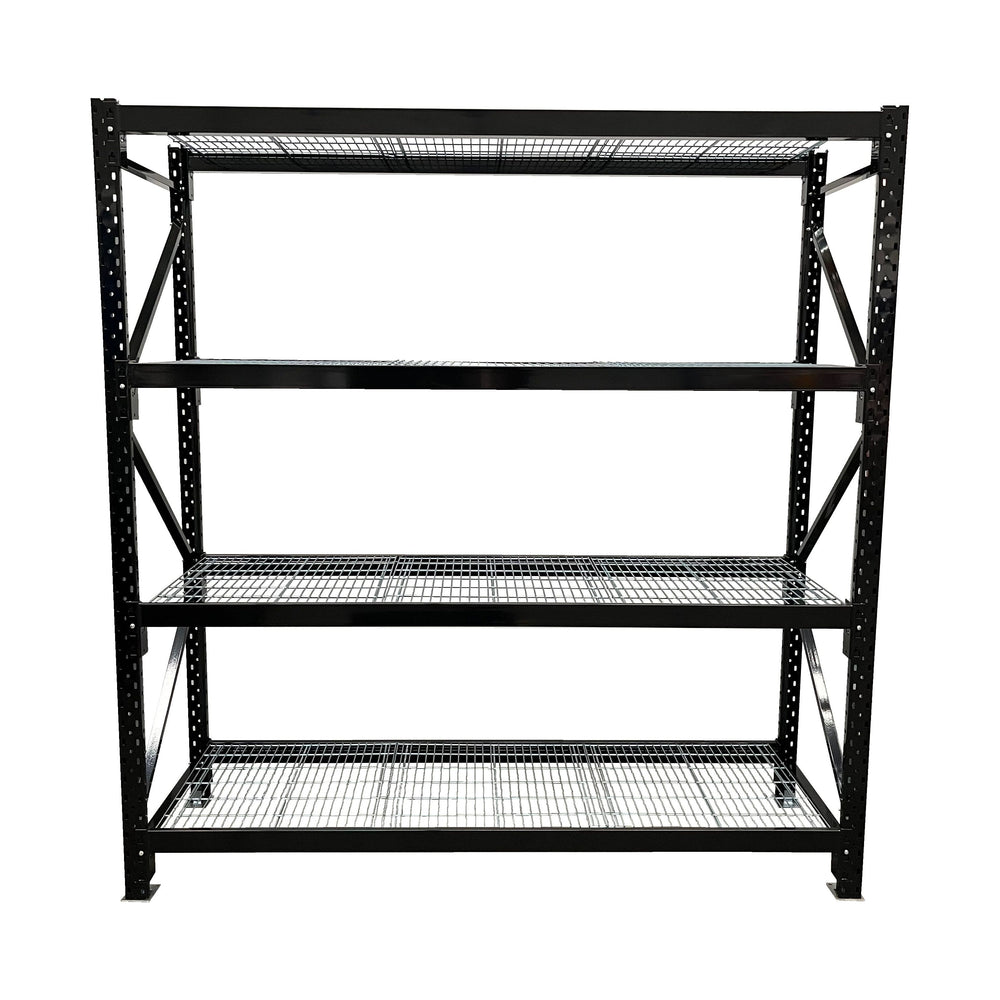 Black Longspan Shelving Australia | Garage Shelving | ReadyRack