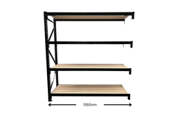 Black Steel Shelving 2000 x1800 x 600mm | Shelving Melbourne