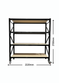Black Mobile Shelving Chipboard | Shelving Heavy Duty