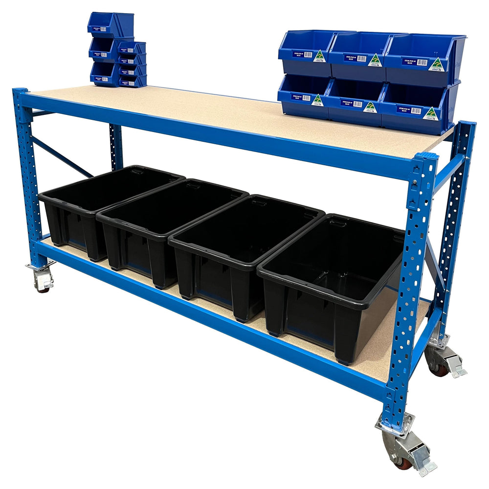 Heavy Duty Mobile Workbenches Australia | ReadyRack