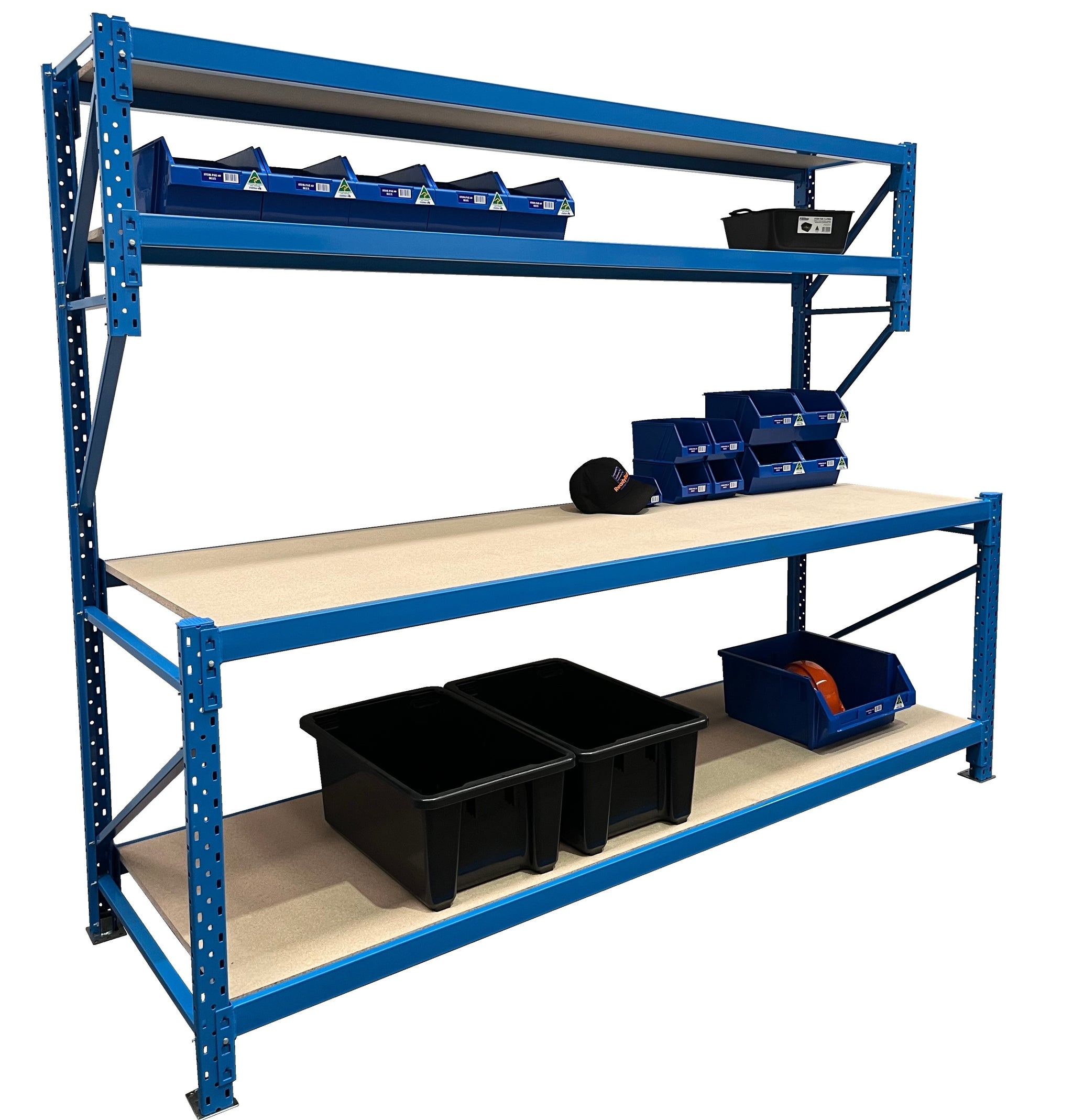 Garage Workstation 1920mm Long| Heavy Duty Garage Shelving