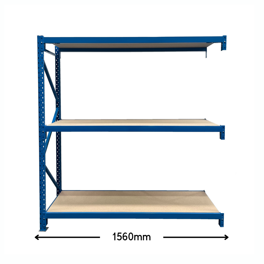 Longspan Shelving Add On Bay 3 Levels | Heavy Duty Longspan Shelving