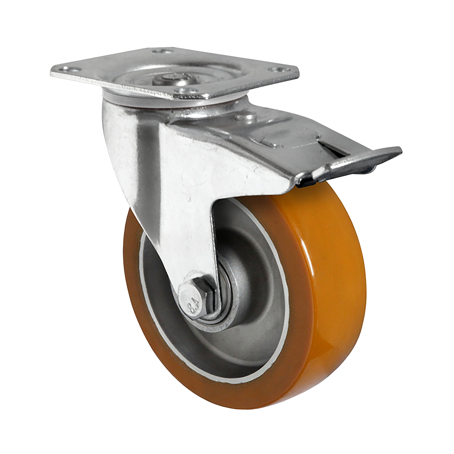 Polyurethane Medium Duty Castor 125mm