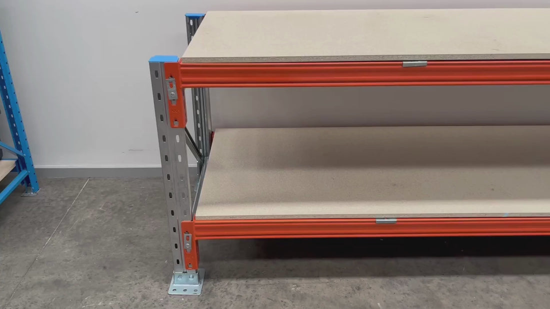 Pallet Racking Work Bench 4 - 2770mm W x 840mm D x 935mm H - With Bott