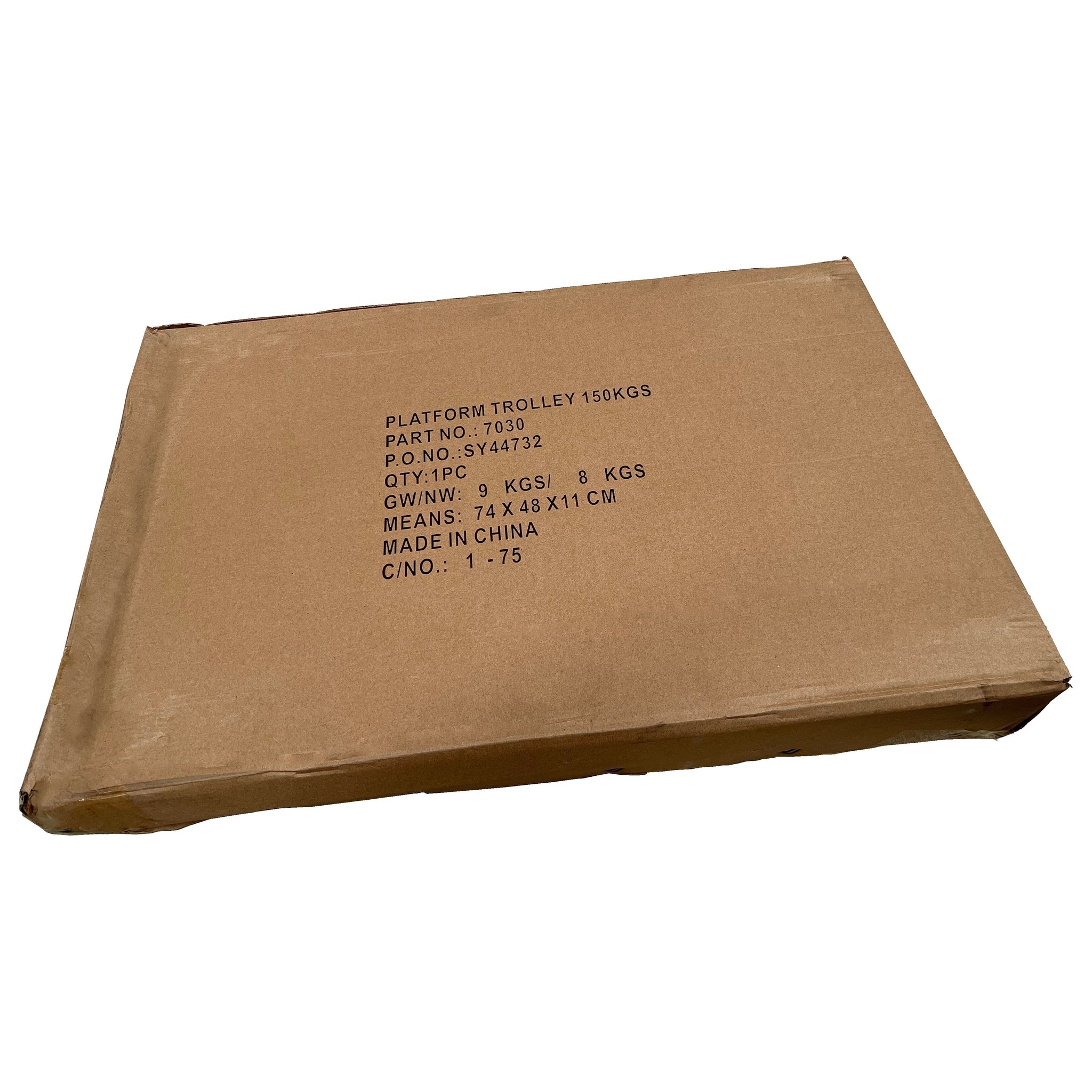 Flatbed Platform Trolley: Effortless Stock Transport Solution