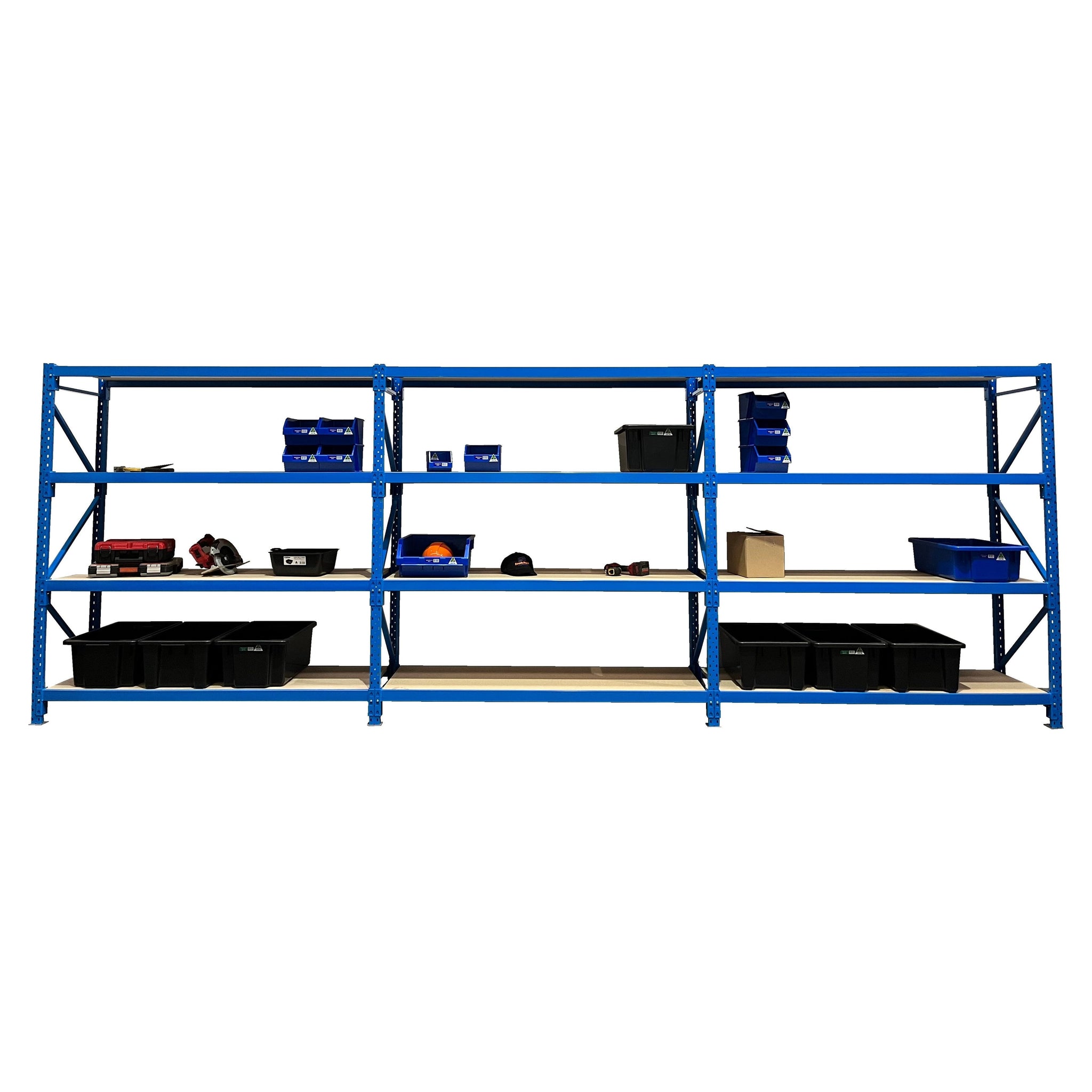 Long Span Shelving 3 Bay Package 4 | ReadyRack