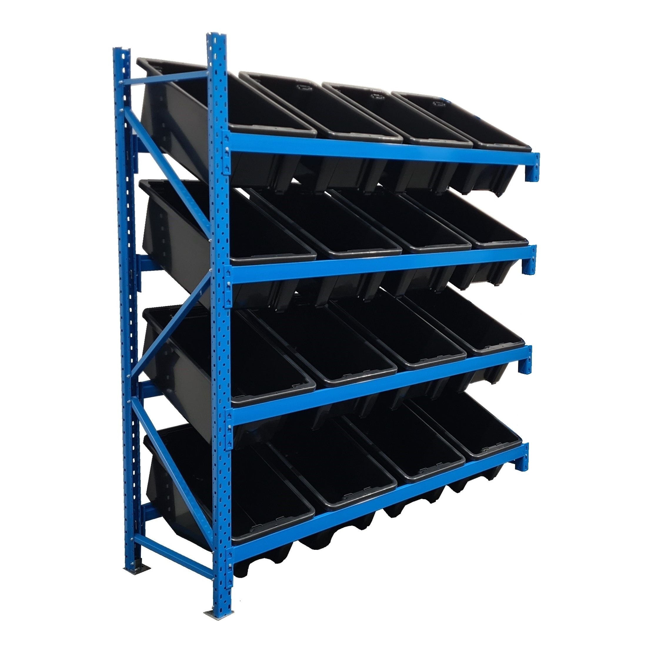 Long Span Shelving Tubs 2000mm High Add | Heavy Duty Longspan Shelving